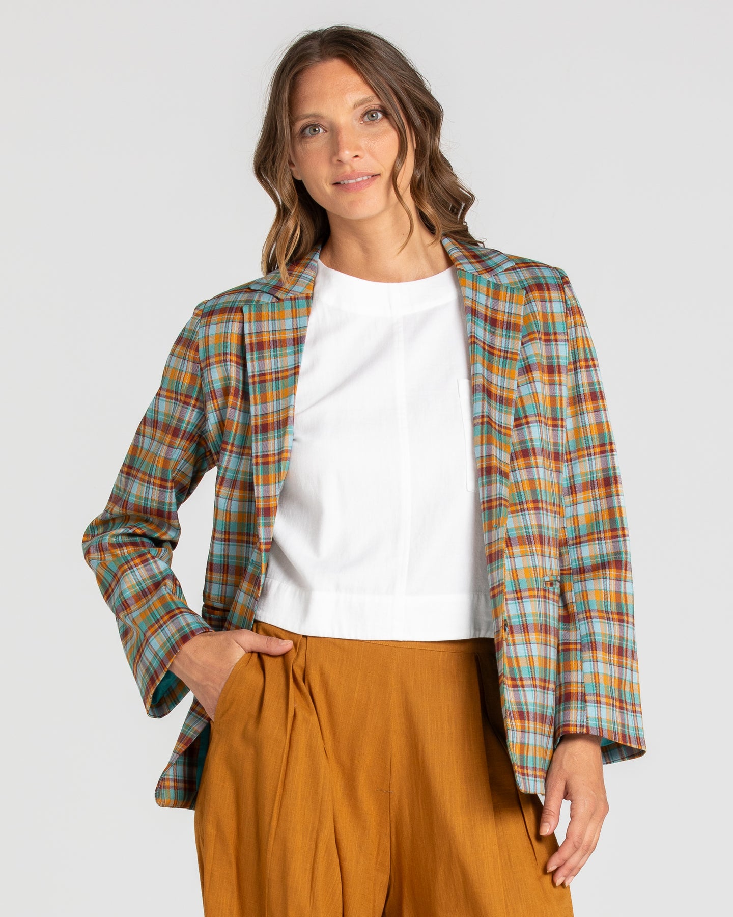 Indy Blazer - Indy Check – Boom Shankar